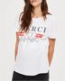 MATERNITY Merci Mon Cheri Slogan T-Shirt - Inspireclion.com
