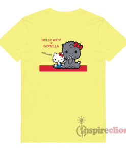 Hello Kitty x Godzilla Funny T-Shirt - Inspireclion.com
