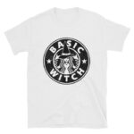 Basic Witch Halloween Starbucks Style T-Shirt - Inspireclion