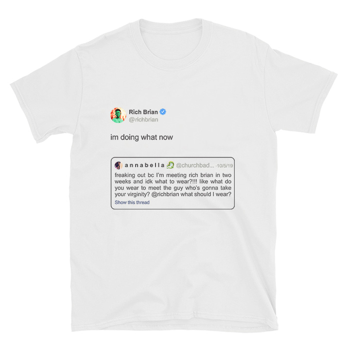 Rich Brian on Twitter Im Doing What Now T-shirt - Inspireclion.com