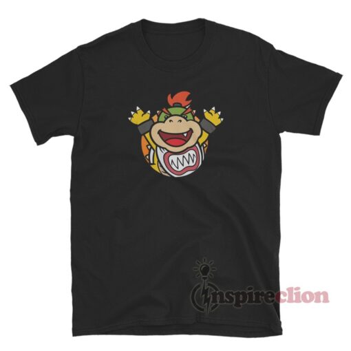 Baby Bowser Jr. Emblem Custom T-Shirt - Inspireclion.com