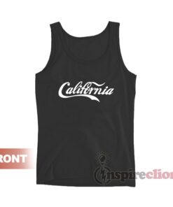 California Cola Tank Cheap Custom Trendy Unisex