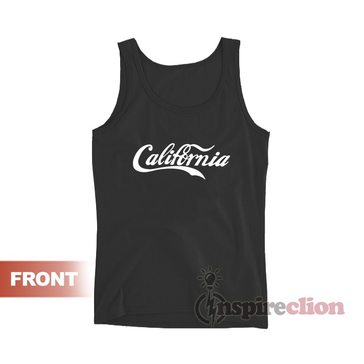 California Cola Tank Cheap Custom Trendy Unisex