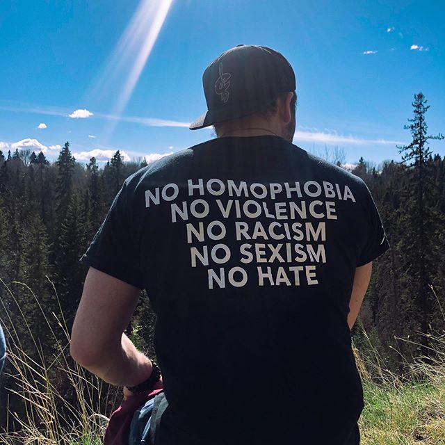 No Homophobia No Violence No Racism No Sexism No Hate T-Shirt