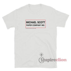 Michael Scott Paper Company The Office T-Shirt - Inspireclion.com
