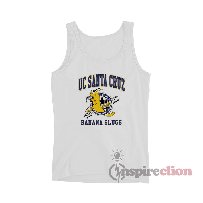 Uc Santa Cruz Banana Slugs Tank Top Unisex Cheap Custom