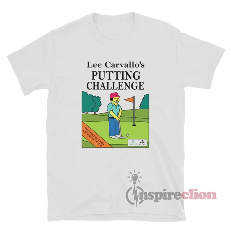 Lee Carvallo's Putting Challenge Simpsons T-Shirt - Inspireclion.com