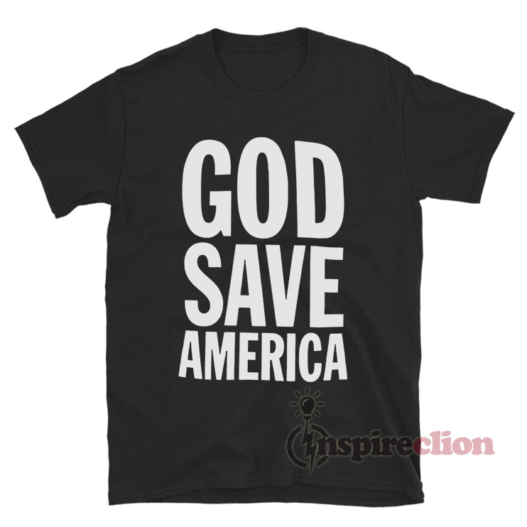 God Save America T-Shirt Kanye West God Save America Shirt