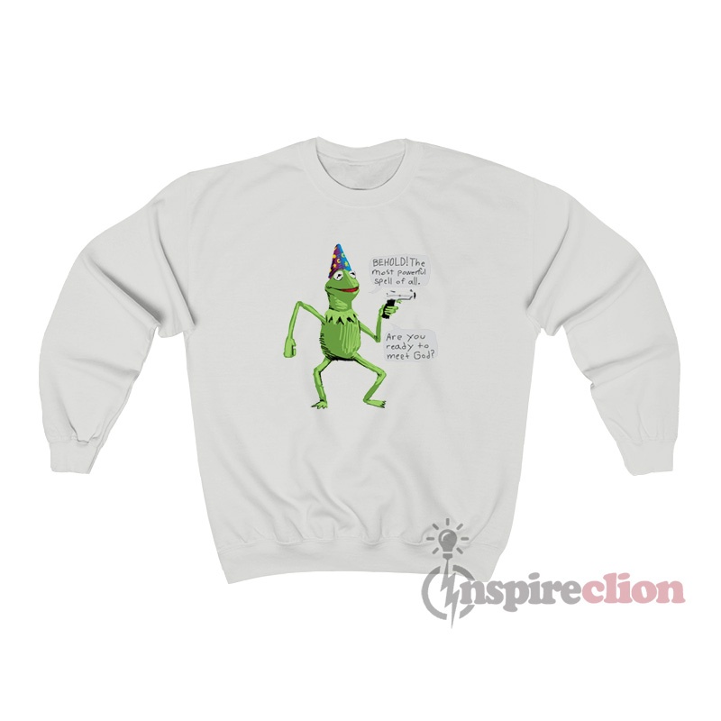 Yer A Wizard Kermit Sweatshirt Kermit The Frog Cheap Trendy Clothes