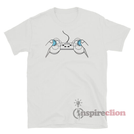 Boobs Controller Joystick Game T-Shirt - Inspireclion.com