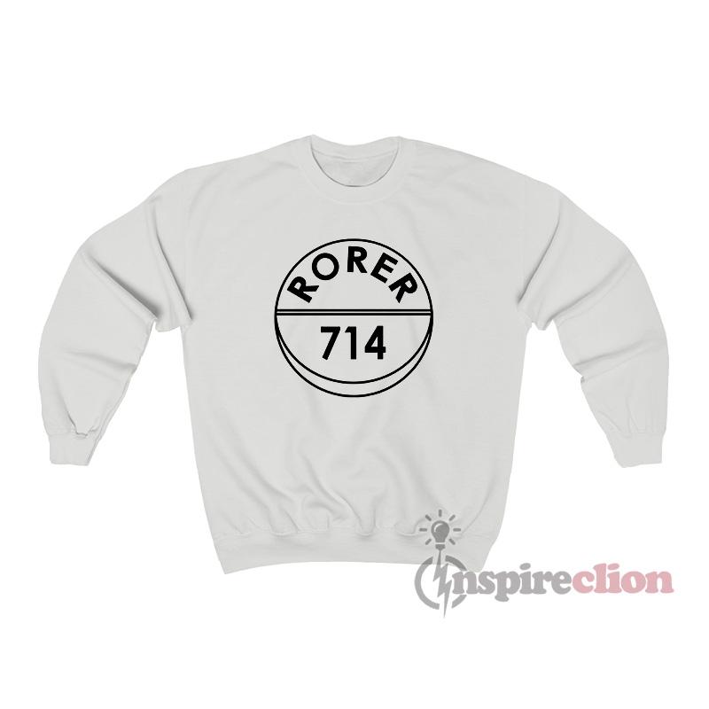 Rorer 714 Sweatshirt Unisex Cheap Custom Trendy
