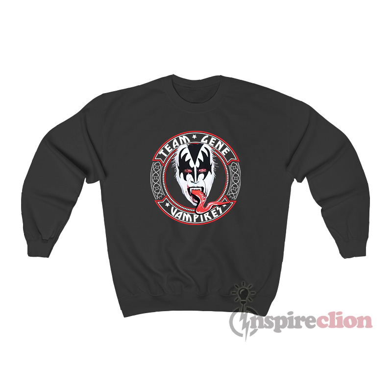 Kiss Team Gene Vampires Sweatshirt Unisex Custom