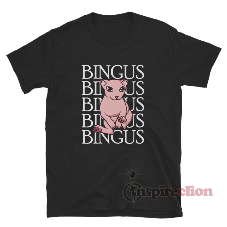 Get It Now Bingus Text Array T-Shirt - Inspireclion.com