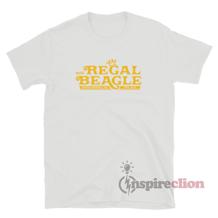The Regal Beagle Santa Monica California T-Shirt - Inspireclion.com
