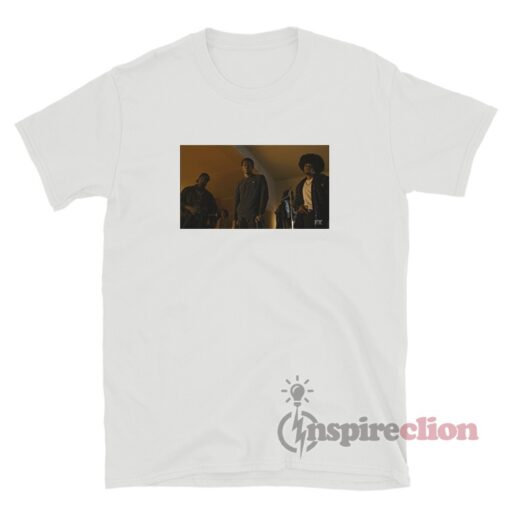 Jerome Saint Franklin Saint Leon Simmons Snowfall T-Shirt - Inspireclion