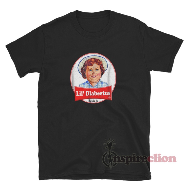 Lil'Diabeetus Little Debbie Logo Parody T-Shirt - Inspireclion.com