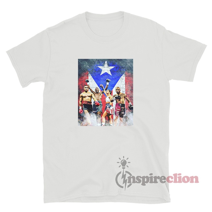 Amanda Serrano Puerto Rican Boxing Legends T-Shirt - Inspireclion.com