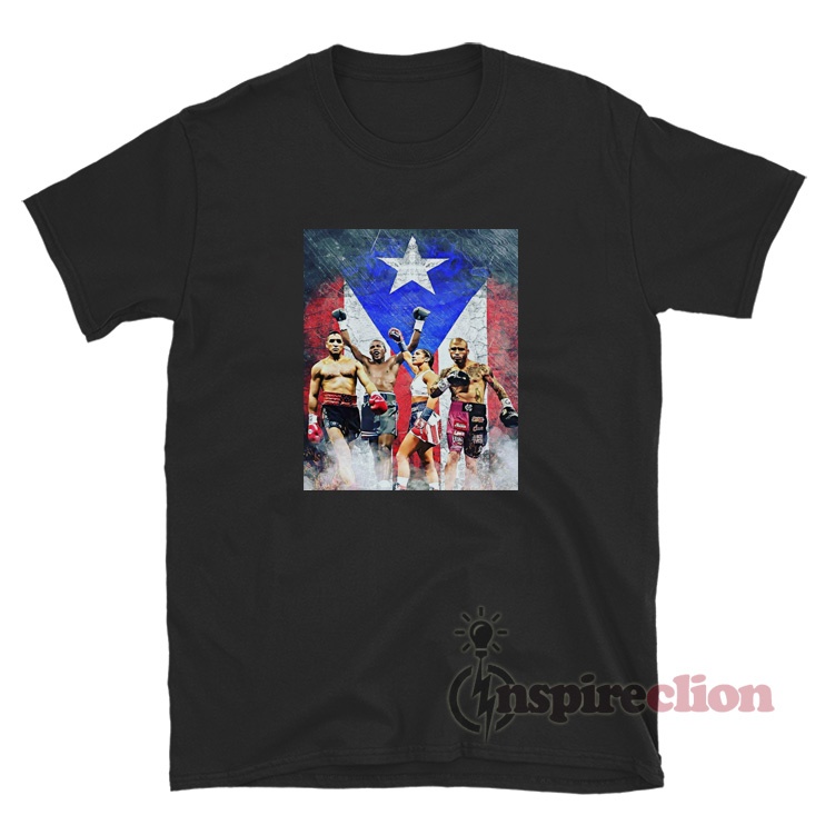 Amanda Serrano Puerto Rican Boxing Legends T-Shirt - Inspireclion.com