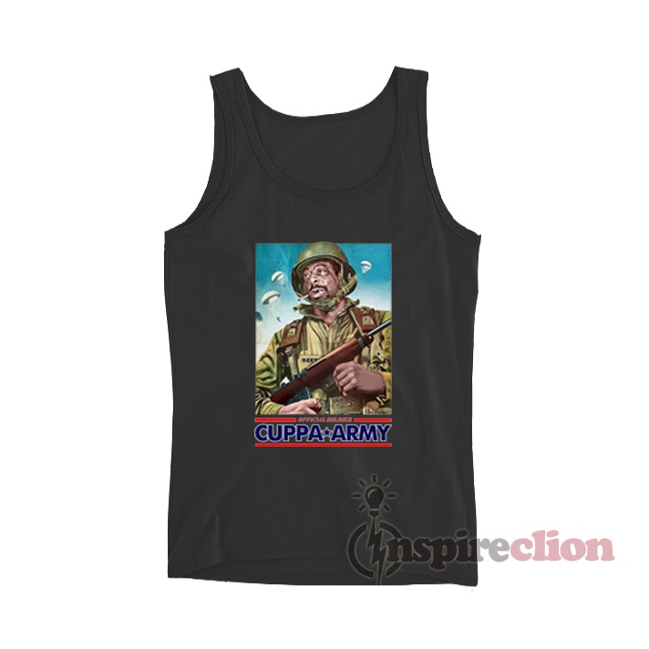 Beetlejuice Official Soldier Cuppa Army Tank Top - Inspireclion.com