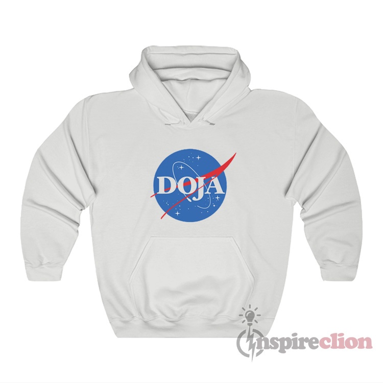 Doja Cat Nasa Logo Hoodie For Unisex - Inspireclion.com