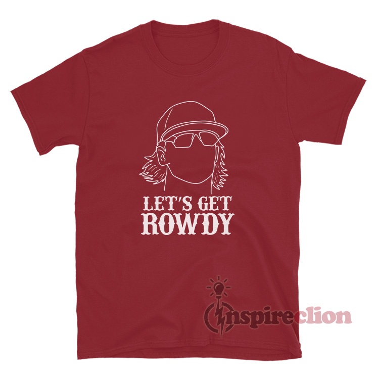 Mississippi State Rowdey Jordan Let's Get Rowdy T-Shirt - Inspireclion