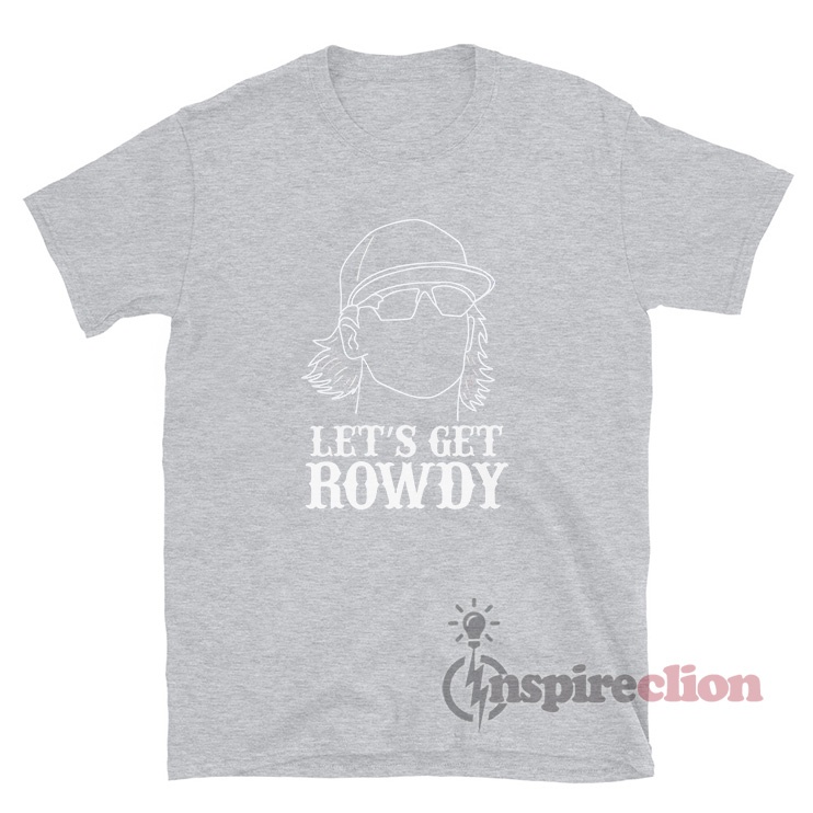 Mississippi State Rowdey Jordan Let's Get Rowdy T-Shirt - Inspireclion