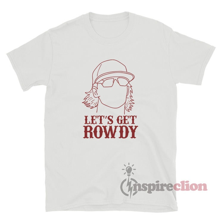 Mississippi State Rowdey Jordan Let's Get Rowdy T-Shirt - Inspireclion