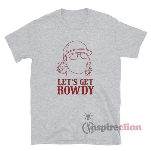Mississippi State Rowdey Jordan Let's Get Rowdy T-Shirt - Inspireclion