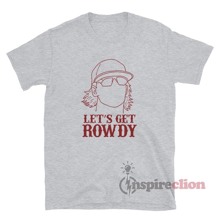 Mississippi State Rowdey Jordan Let's Get Rowdy T-Shirt - Inspireclion