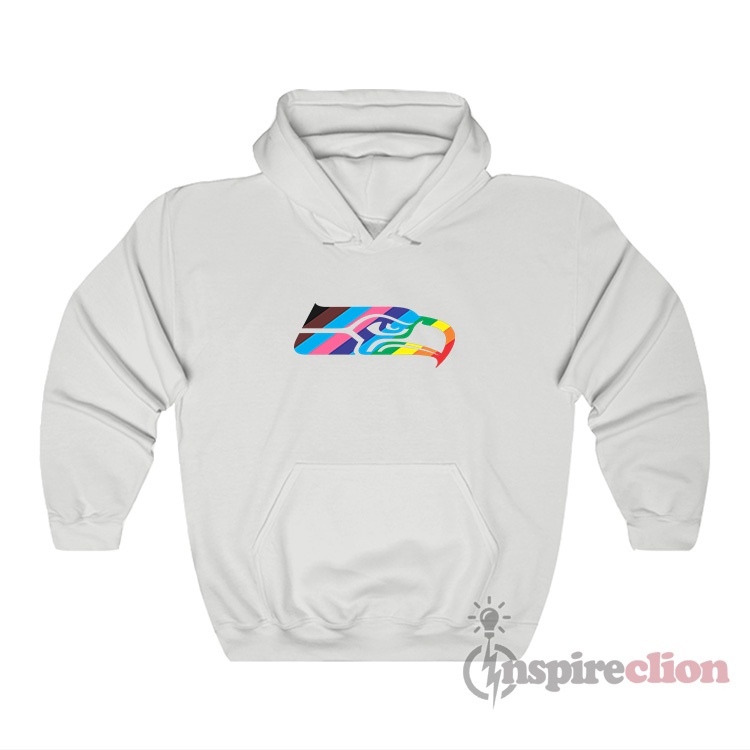 Seattle Seahawks Pride Logo Hoodie - Inspireclion.com