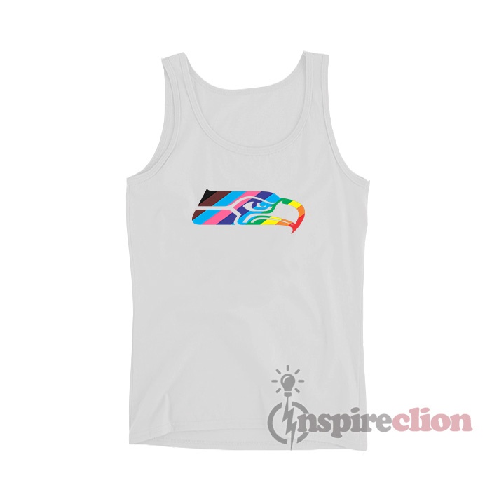Seattle Seahawks Pride Logo Tank Top - Inspireclion.com