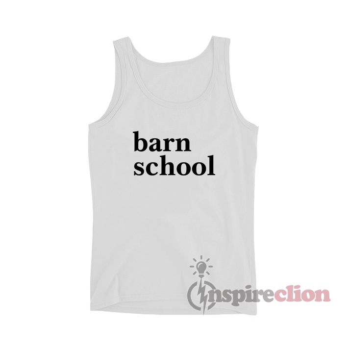 Barn School Tank Top For Unisex - Inspireclion.com