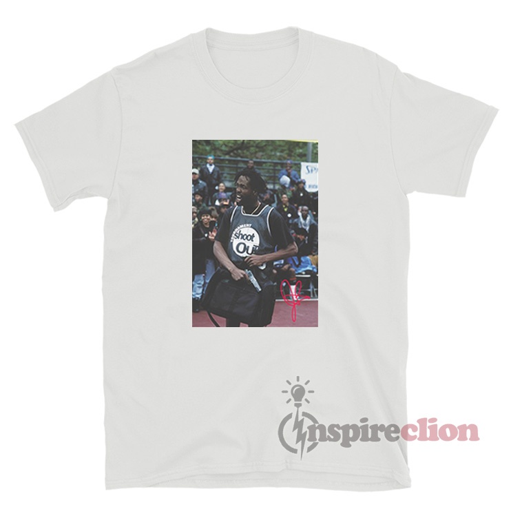 Patrick Beverley Above The Rim Gun Meme T-Shirt - Inspireclion.com