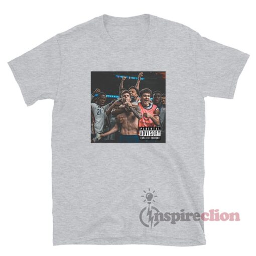 USMNT Christian Pulisic Shush Moment Goal Celebration T-Shirt