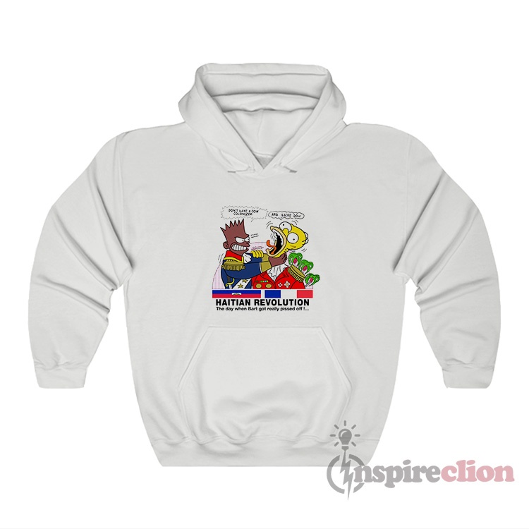 Get It Now Bart Simpson Haitian Revolution Hoodie - Inspireclion.com
