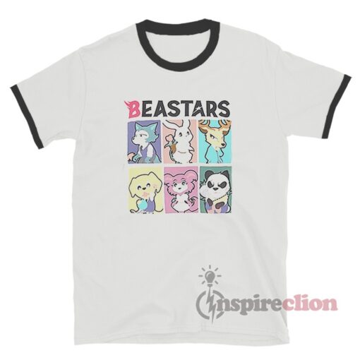 Get It Now Beastars Chibi Ringer T-Shirt - Inspireclion.com