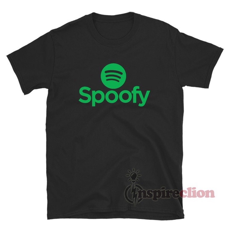 Get It Now Spotify Spoofy Logo T-Shirt - Inspireclion.com