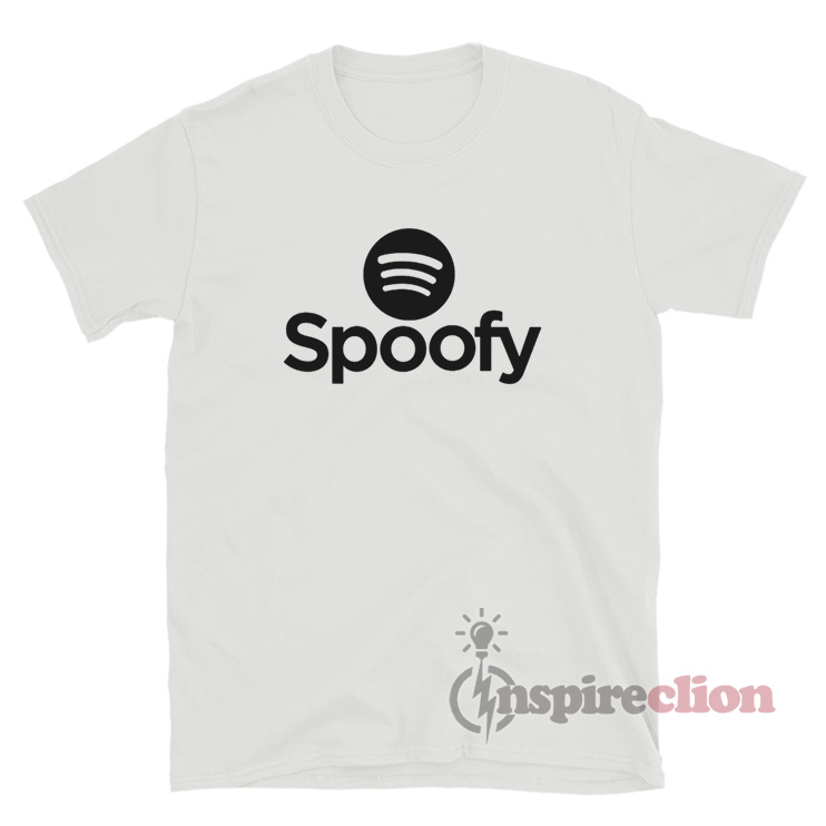 Get It Now Spotify Spoofy Logo T-Shirt - Inspireclion.com