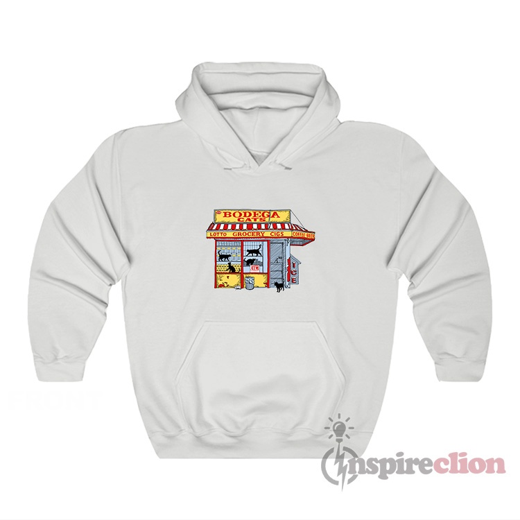 Bodega Cats Storefront Hoodie For Unisex - Inspireclion.com