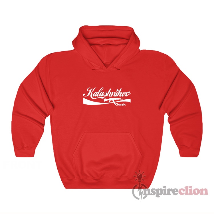 Enjoy Kalashnikov AK47 Classic Coca Cola Parody Hoodie - Inspireclion