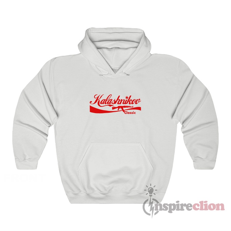 Enjoy Kalashnikov AK47 Classic Coca Cola Parody Hoodie - Inspireclion