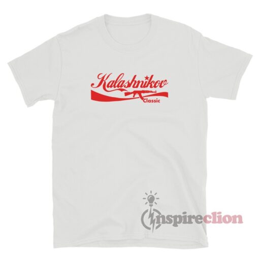 Enjoy Kalashnikov AK47 Classic Coca Cola Parody T-Shirt - Inspireclion