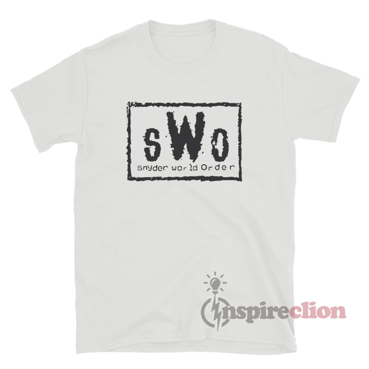 SWO Snyder World Order T-Shirt For Unisex - Inspireclion.com