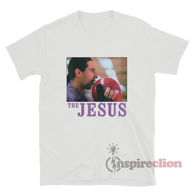 The Big Lebowski Jesus Licking The Bowling Ball T-Shirt - Inspireclion.com