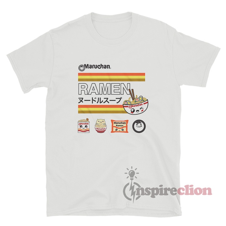 Maruchan Ramen Noodle Instant Lunch Logo T-Shirt - Inspireclion.com