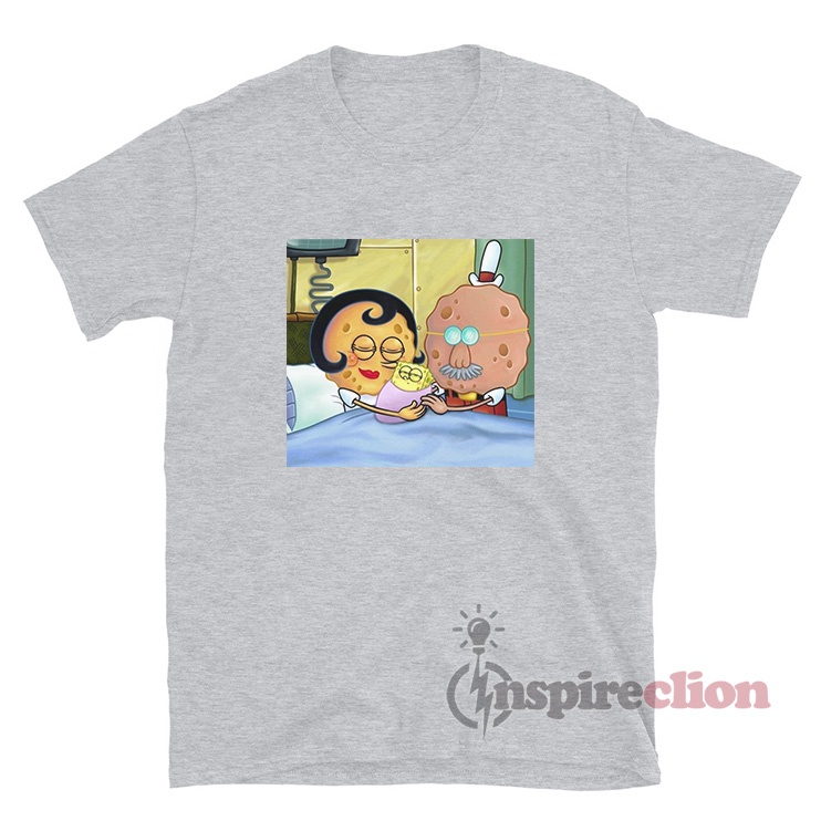 Mom And Dad Cookies Spongebob Parents Memes T-Shirt - Inspireclion