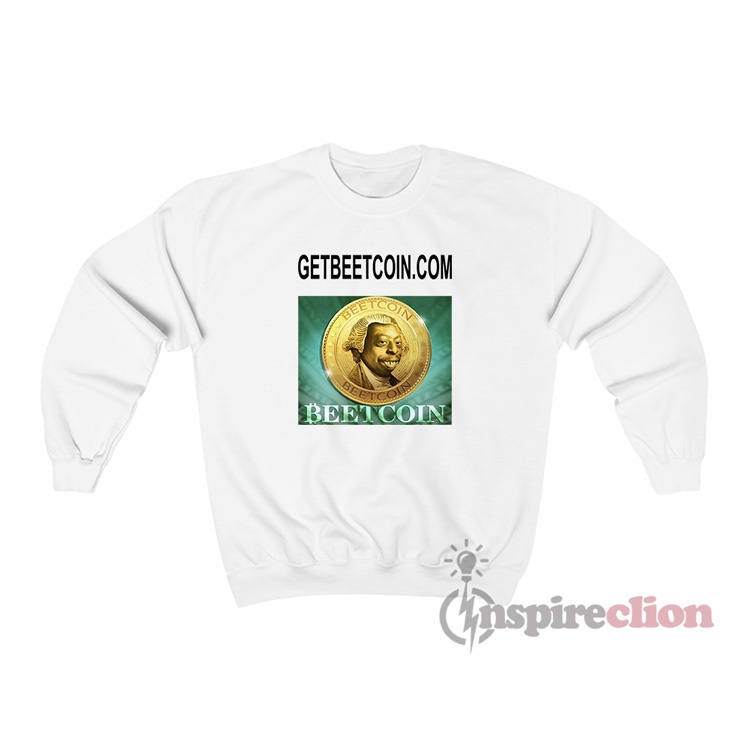 Beetcoin Beetlejuice Meme Unisex Crewneck Sweatshirt Cheap Custom