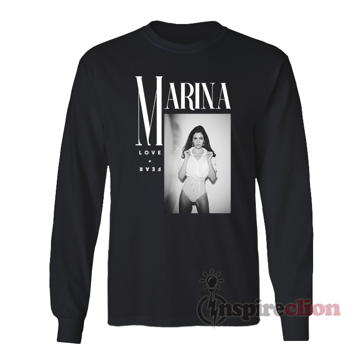 Marina Love + Fear Tour Long Sleeves T-Shirt - Inspireclion.com