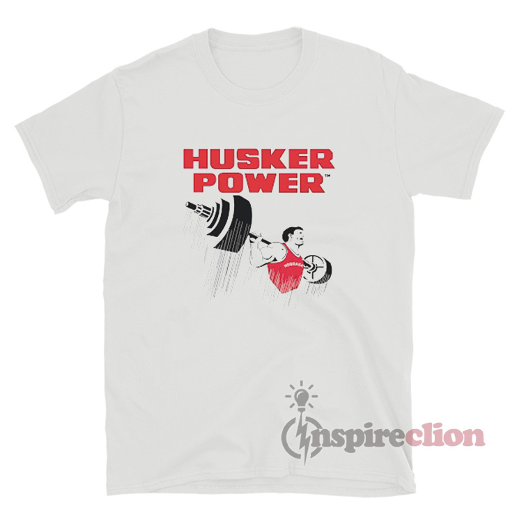 Husker Power Logo T-Shirt For Women Or Men - Inspireclion.com