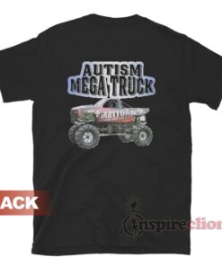 Monster Truck Autism Mega Truck T-Shirt - Inspireclion.com